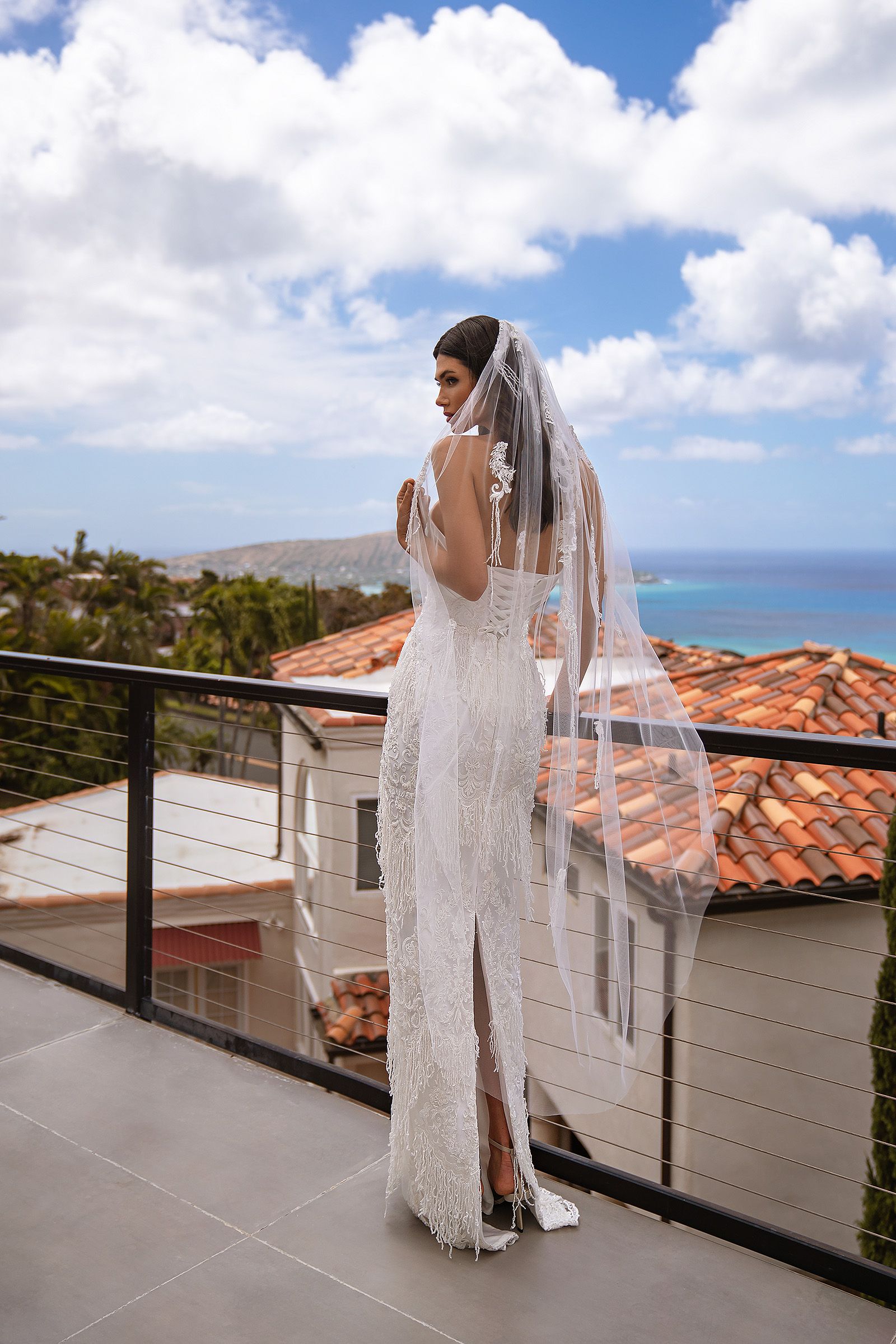 Wedding veil F-120 Product for Sale at NY City Bride