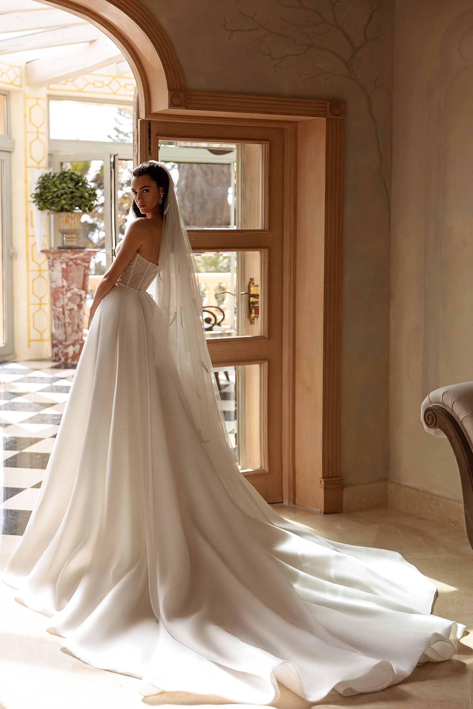 Wedding veil Merita Product for Sale at NY City Bride